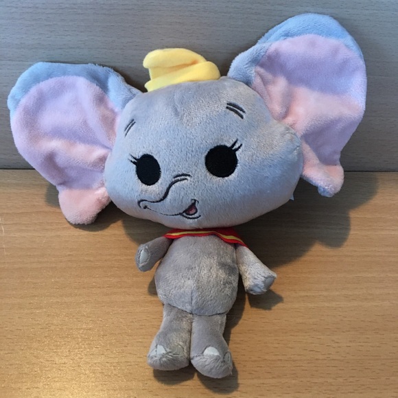 Disney | Toys | Funko Dumbo Capsule Plush Doll Disney Stuffed Head ...